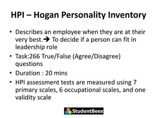 Hogan assessment tests_and_how_to_ace_them | PDF