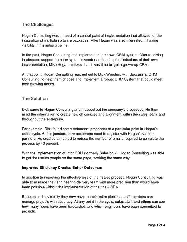 CASE STUDY: Hogan Consulting | PDF