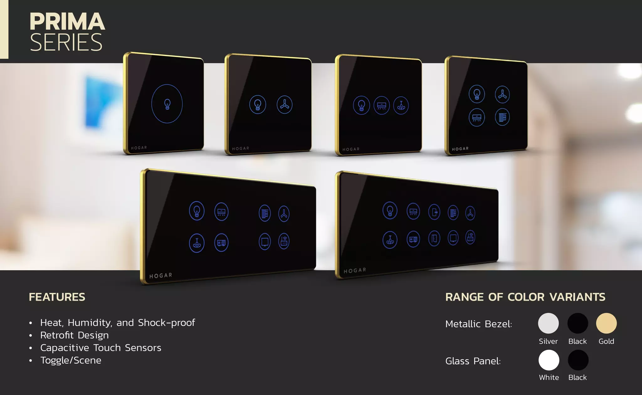 Hogar Smart Touch Switch Panels | PDF
