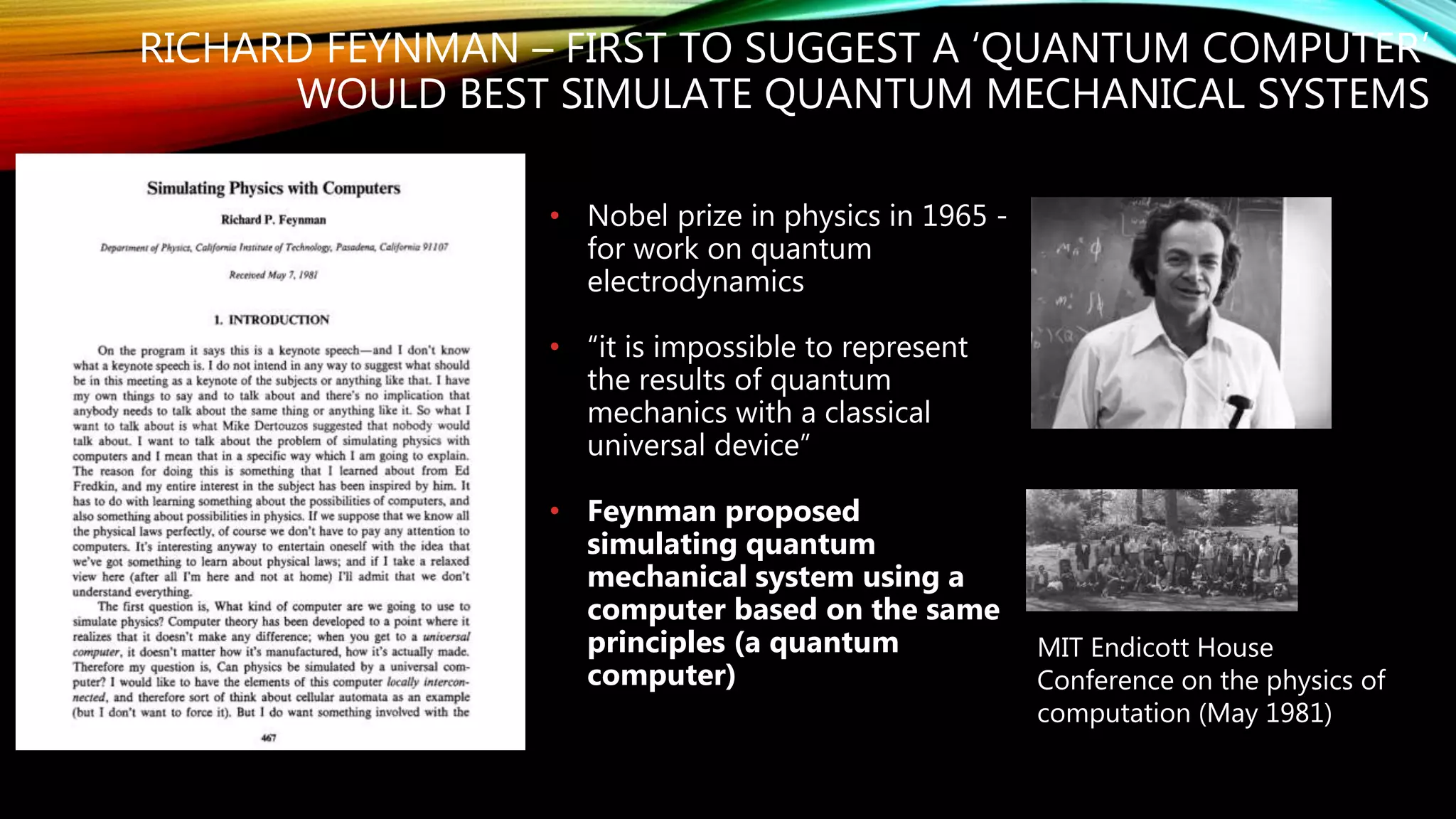 Taking Quantum Computing for a Spin: What is Imaginary and What is Real ...