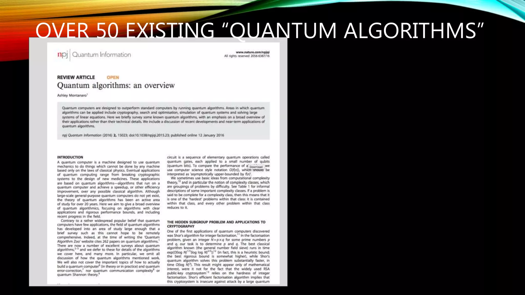Taking Quantum Computing for a Spin: What is Imaginary and What is Real ...