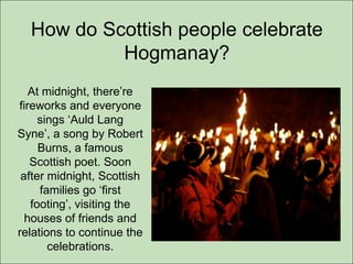 Hogmanay | PPTX