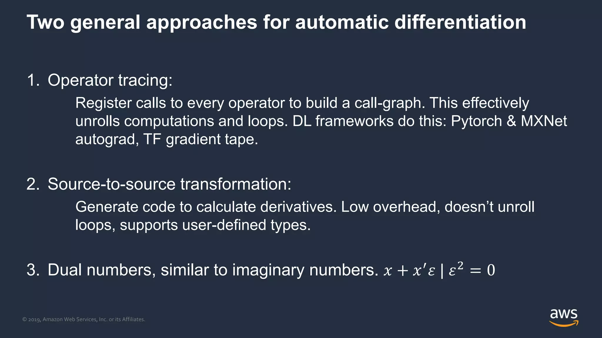 The essence of deep learning, automatic differentiation | PPT