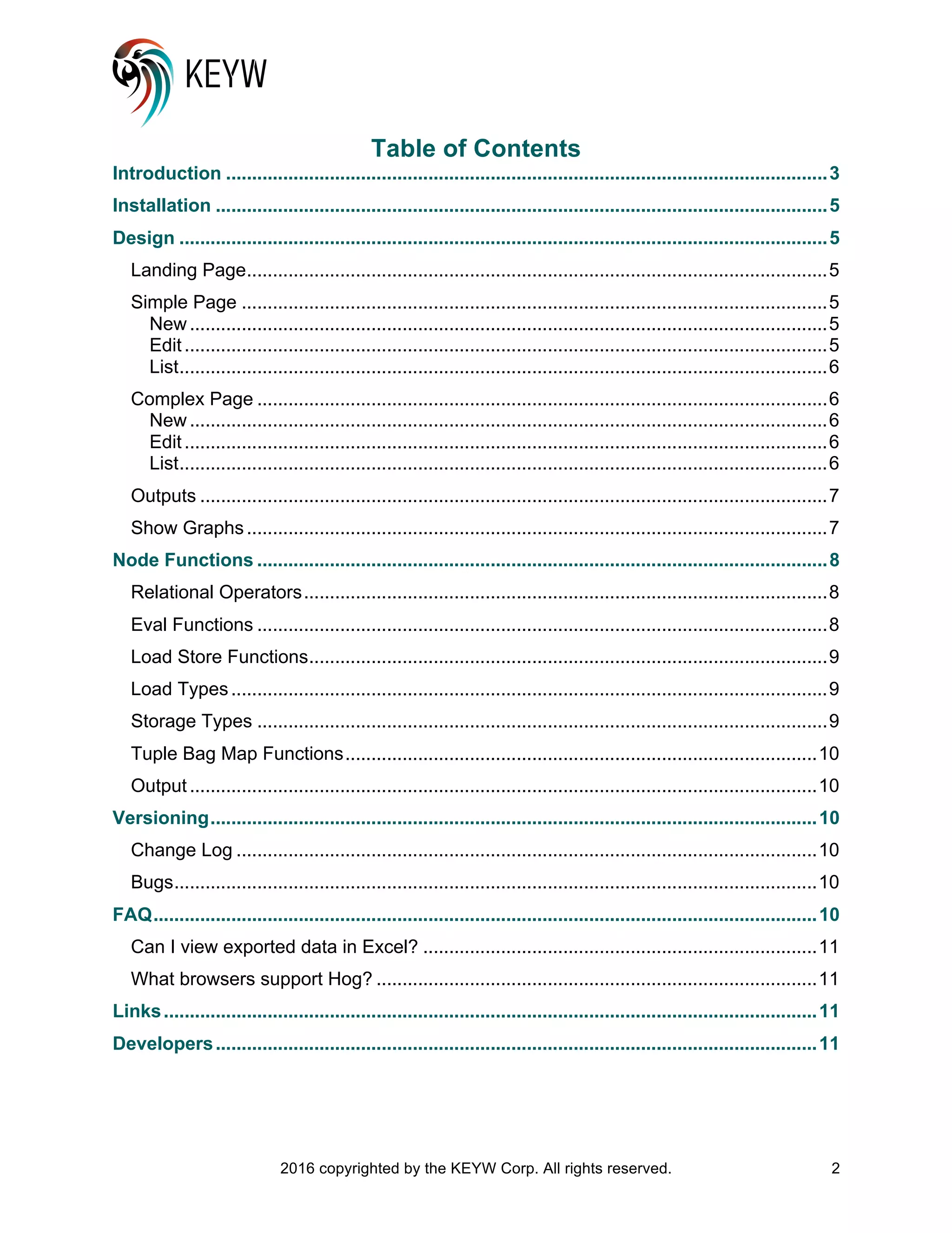 Hog user manual v3 | PDF