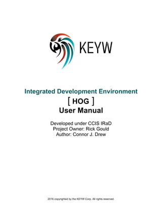 Hog user manual v3 | PDF
