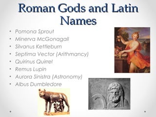 Hogwarts Professors, Mythic Pantheons | PPT | Fantasy | Genres