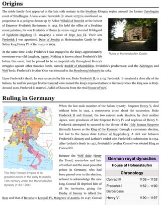 Hohenstaufen wikipedia | PDF