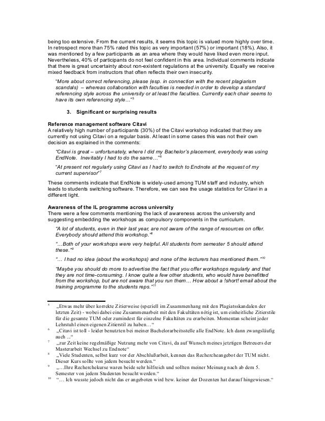 Long term evaluation of IL programme paper