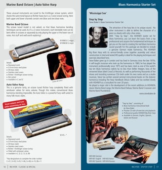 Hohner pocket guide_harmonicas_2013_eng_web | PDF