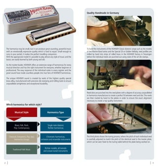 Hohner pocket guide_harmonicas_2013_eng_web | PDF
