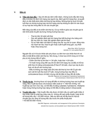 HỘI CHỨNG HELLP | PDF