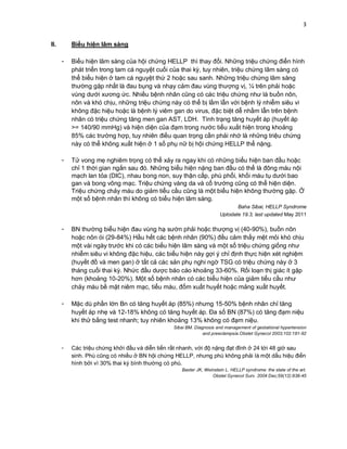 HỘI CHỨNG HELLP | PDF