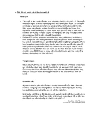 HỘI CHỨNG HELLP | PDF