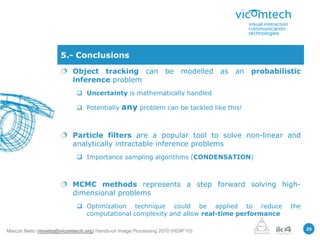 Hoip10 presentación seguimiento de objetos_vicomtech | PPT