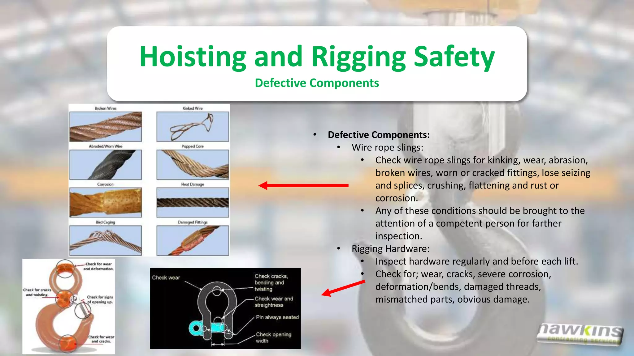 Hoisting and Rigging Safety | PPTX