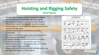 Hoisting and Rigging Safety | PPTX