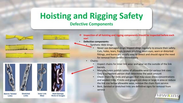 Hoisting and Rigging Safety | PPTX