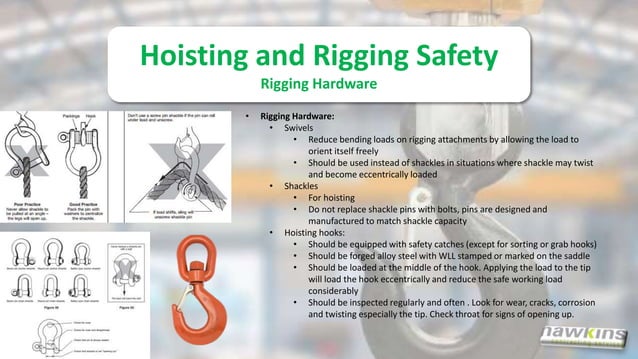 Hoisting and Rigging Safety