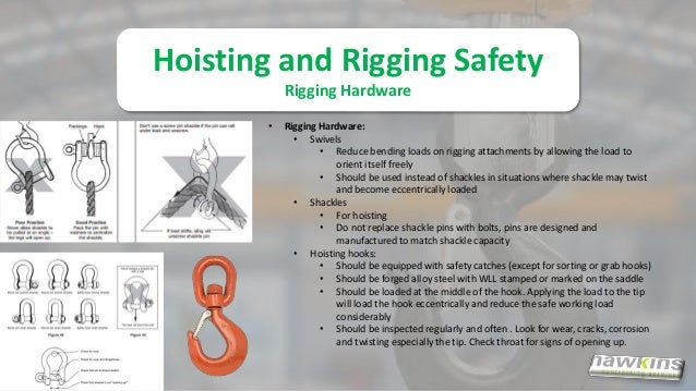Hoisting and Rigging Safety