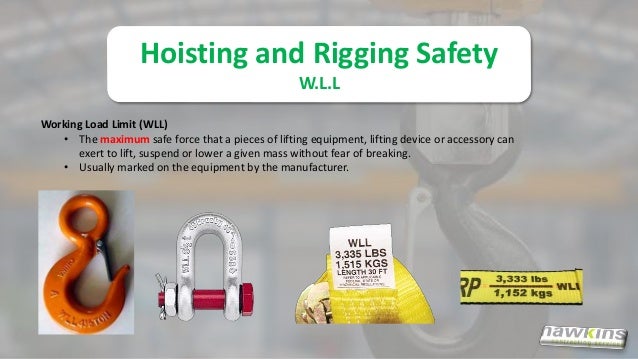 Hoisting and Rigging Safety