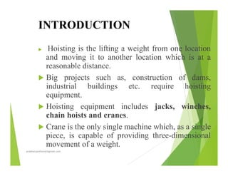 Hoisting equipment 1 | PDF