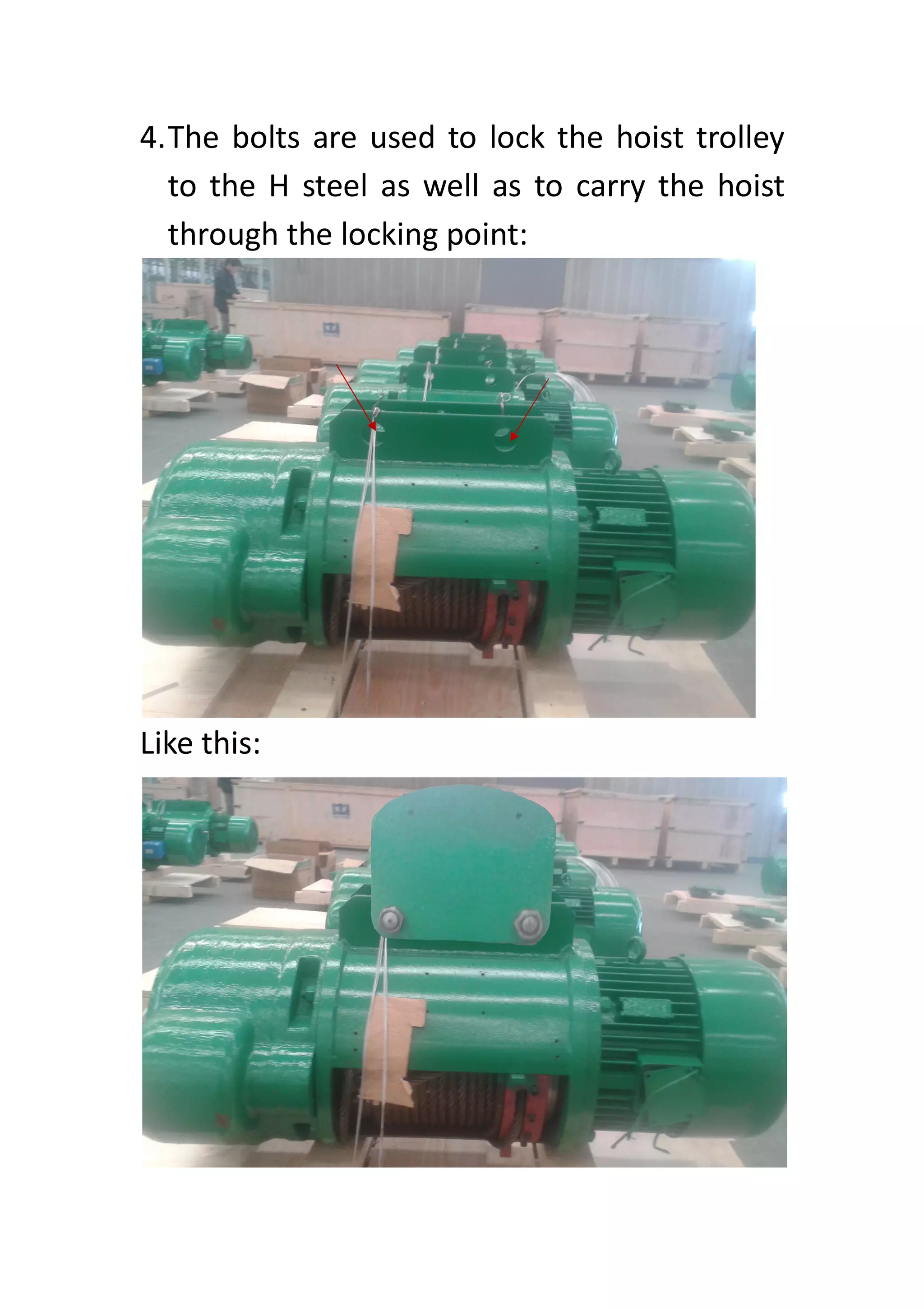 Hoist mount tutorials | PDF