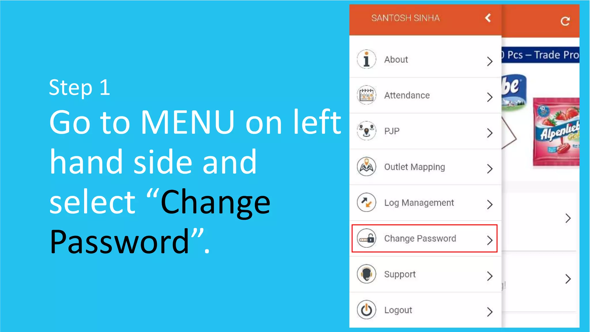 HOW TO CHANGE PASSWORD | PPTX