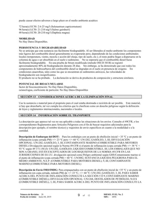 Hoja de datos sds | PDF