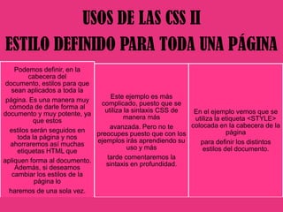 DEBER HOJA DE ESTILO (CSS) blog blogger blogspot | PPTX | Web Design ...