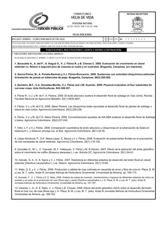 Hoja de vida Víctor Flórez | PDF