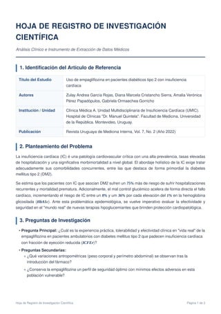 Guia de investigacion empagliflozina pdf | PDF