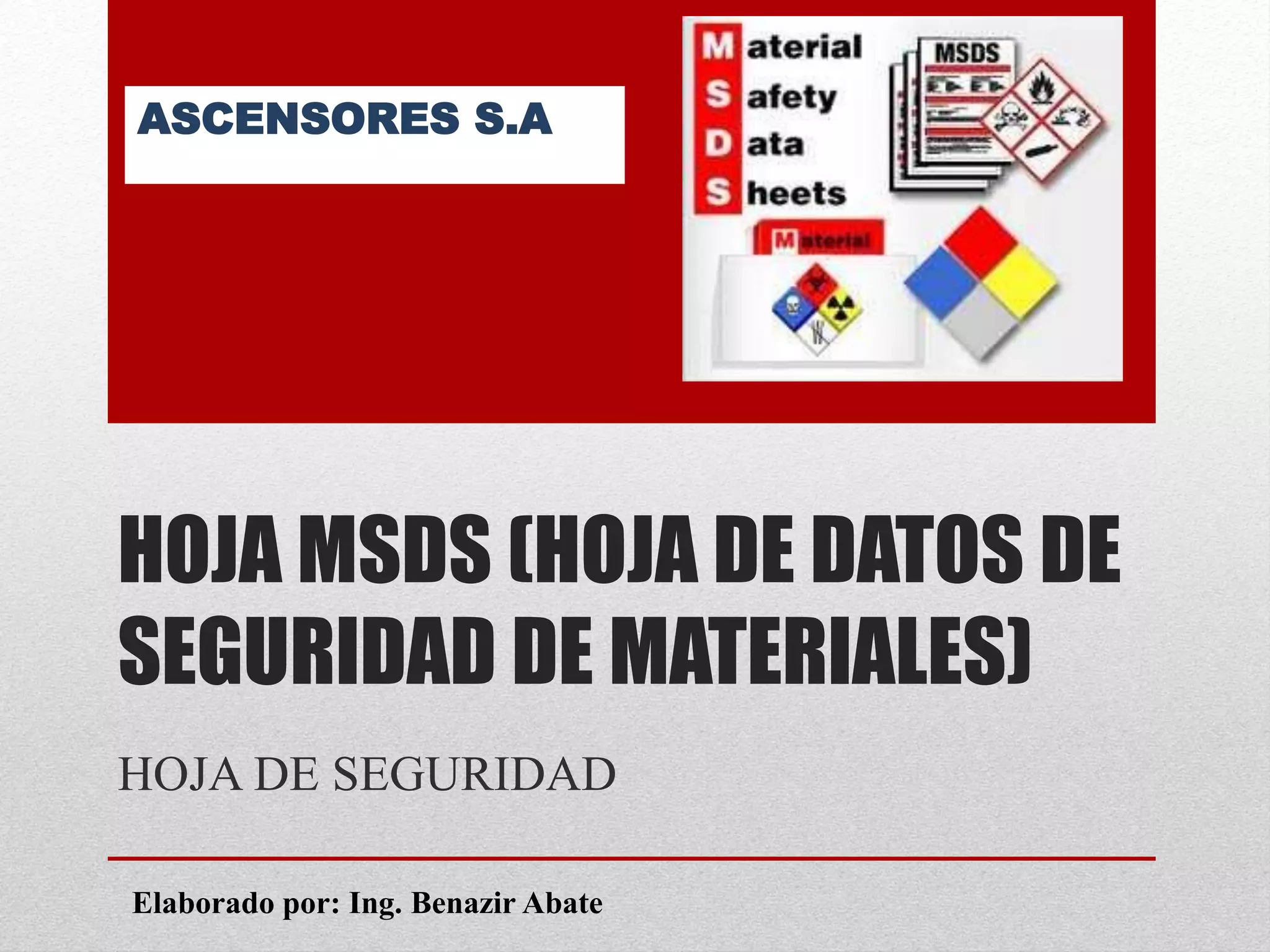 HOJA MSDS (MATERIAL SAFETY DATA SHEET).pdf