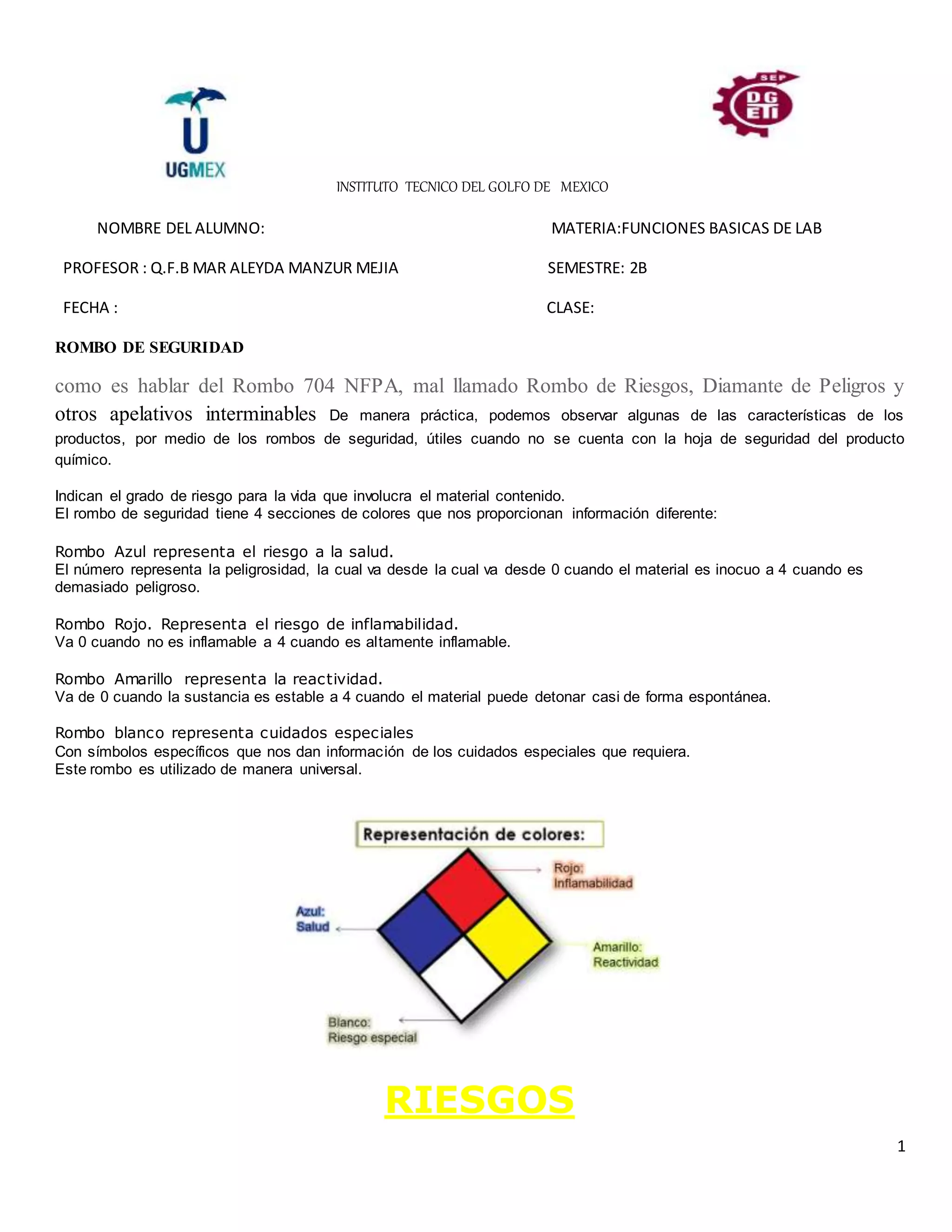 Hoja para activdad 15feb rombo de seguridad | DOCX