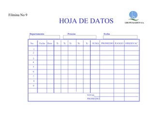Hojas De Inspeccion | PDF