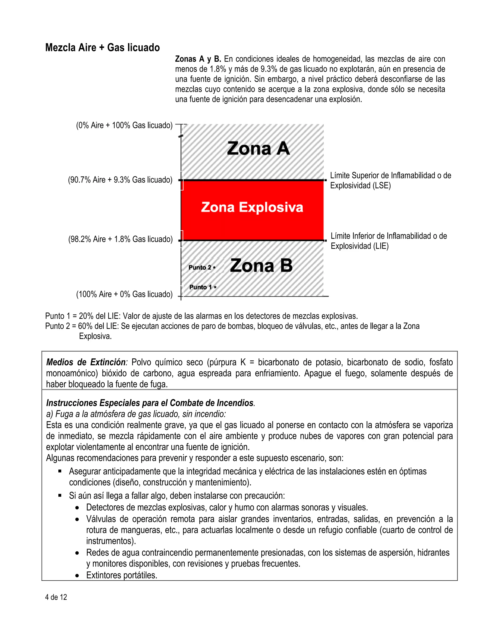 Hoja seguridadgaslp v2007 | PDF | First Aid | Injuries