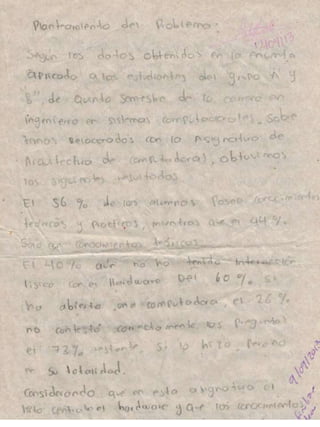 Hojas escaneadas | PPTX