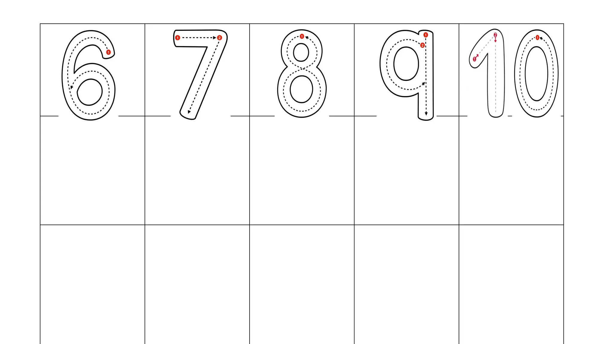 Hojas para imprimir para niños - numeros.pptx