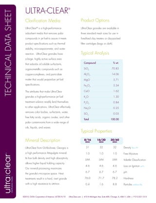 Hoja tecnica tierra fuller | PDF