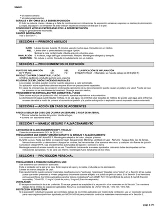 Hoja xileno tlvs | PDF