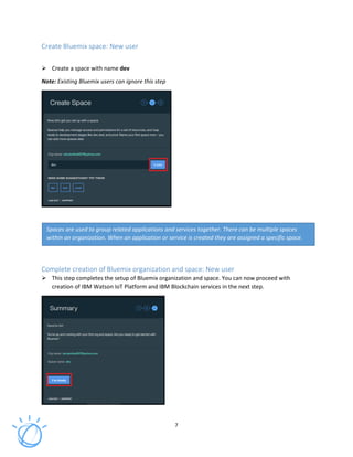 Integrating IBM Watson IoT Platform IBM Blockchain Lab | PDF