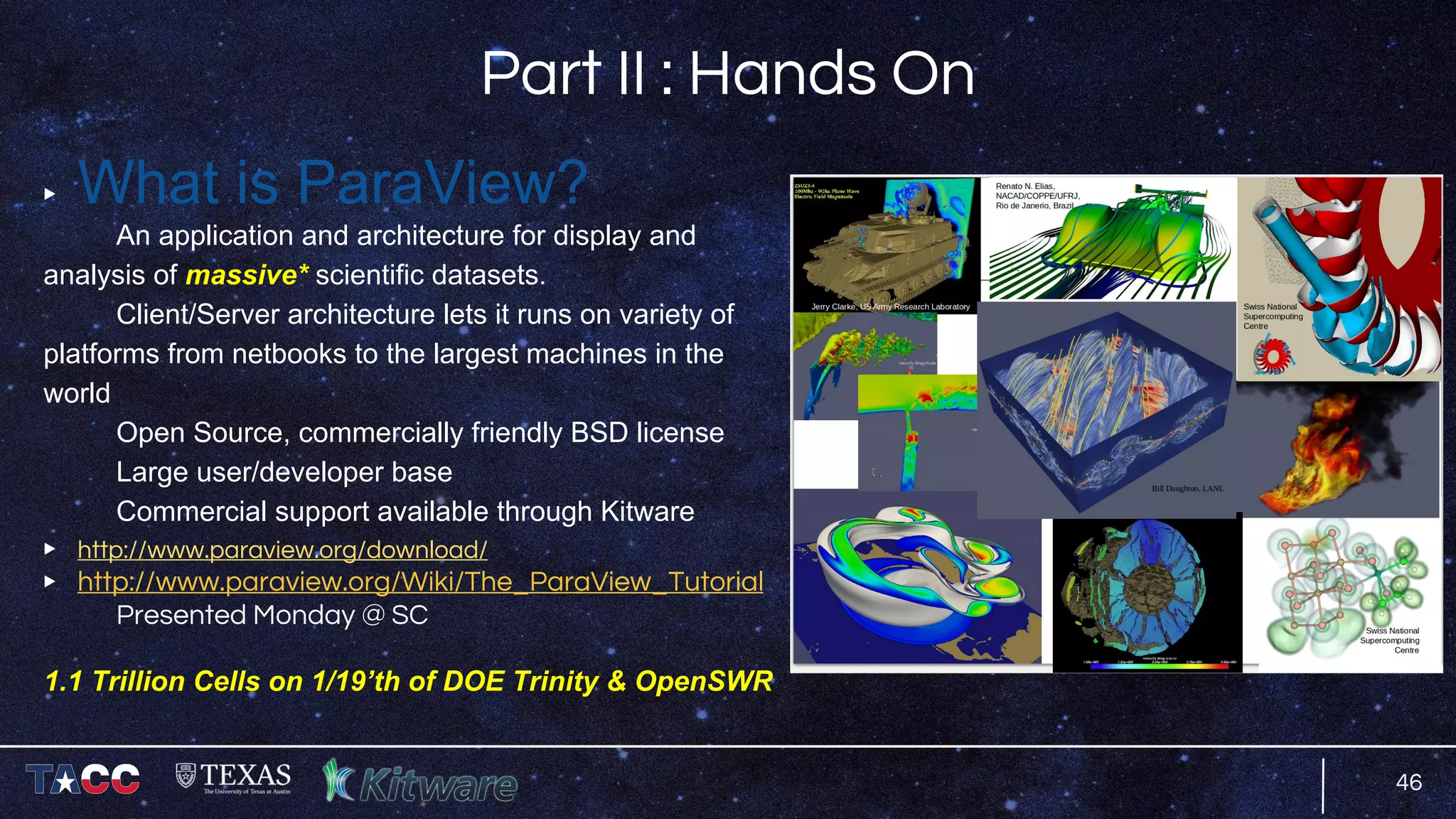 Software Defined Visualization (SDVis): Get the Most Out of ParaView ...