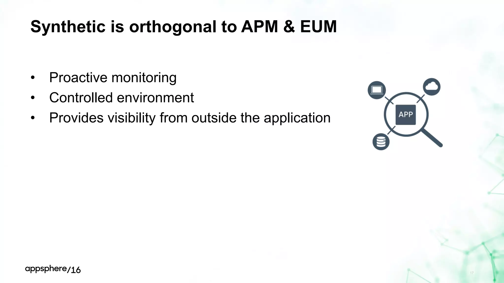 Synthetic Monitoring Deep Dive - AppSphere16 | PDF