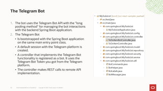 Oracle CloudWorld 2023 - How to hook up Telegram with Spring Boot and ...