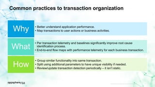 Advanced APM .NET Hands-On Lab - AppSphere16 | PPT