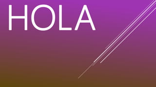 Hola, te saludo. Como estas? | PPTX