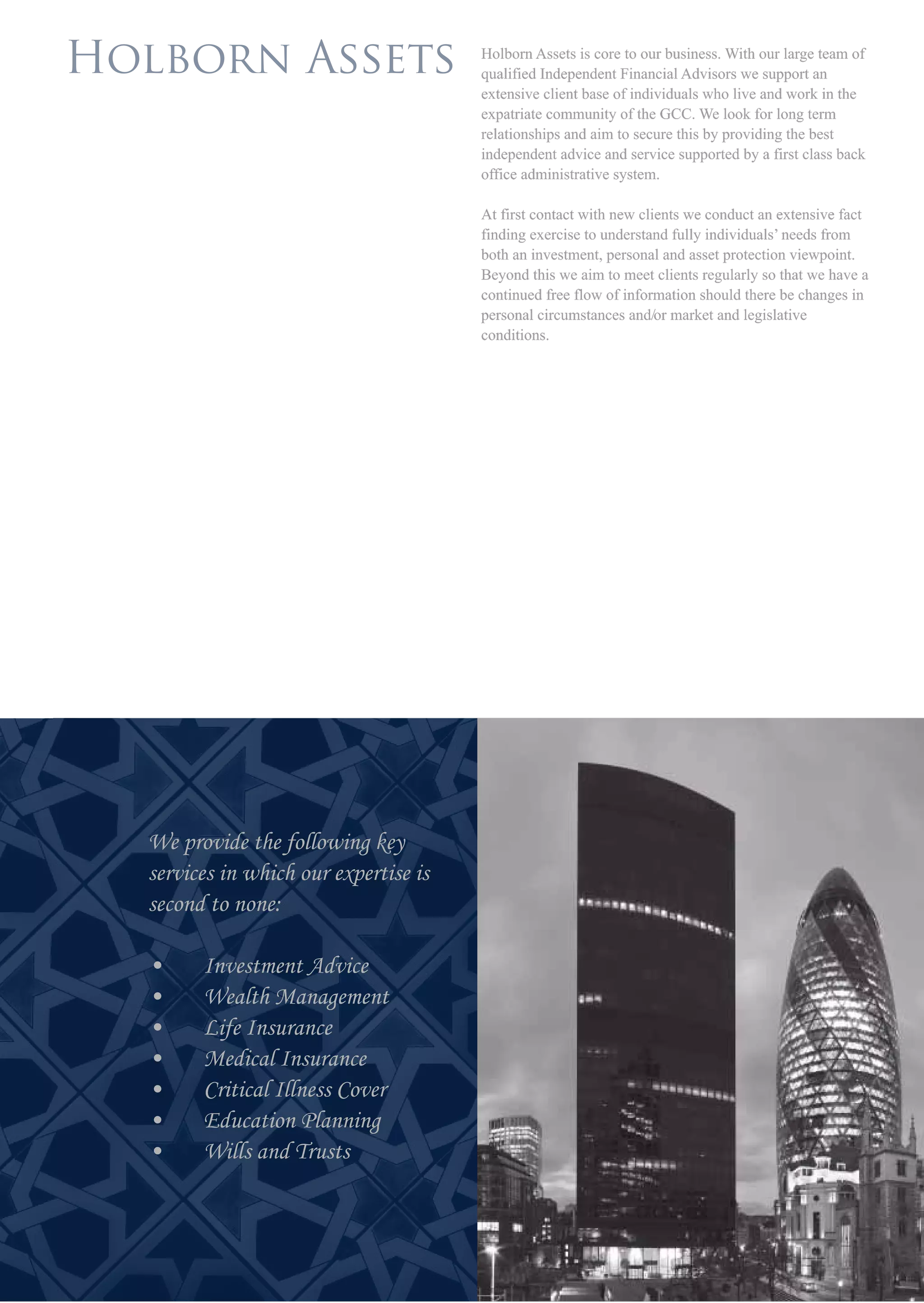 Holborn Brochure | PDF