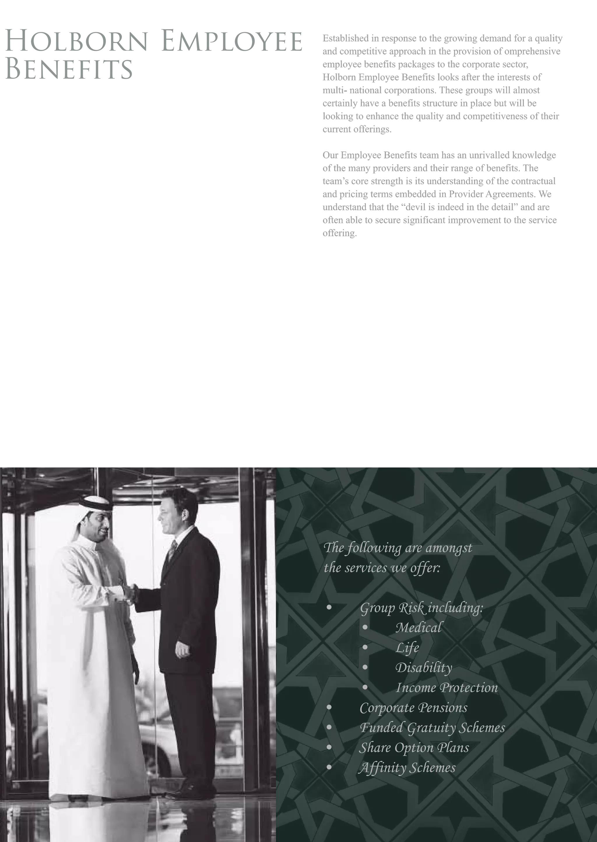 Holborn Brochure | PDF