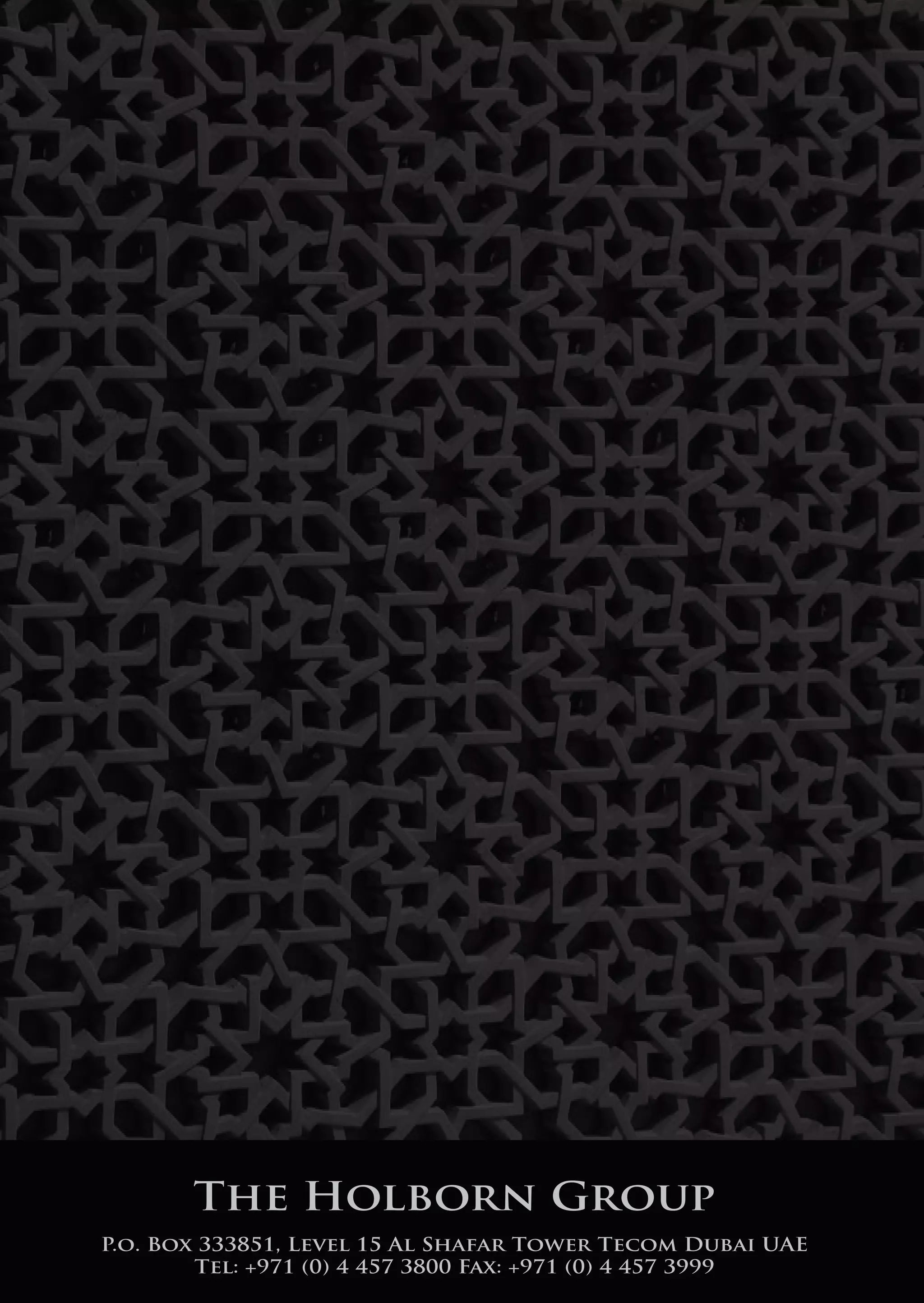 Holborn Brochure | PDF