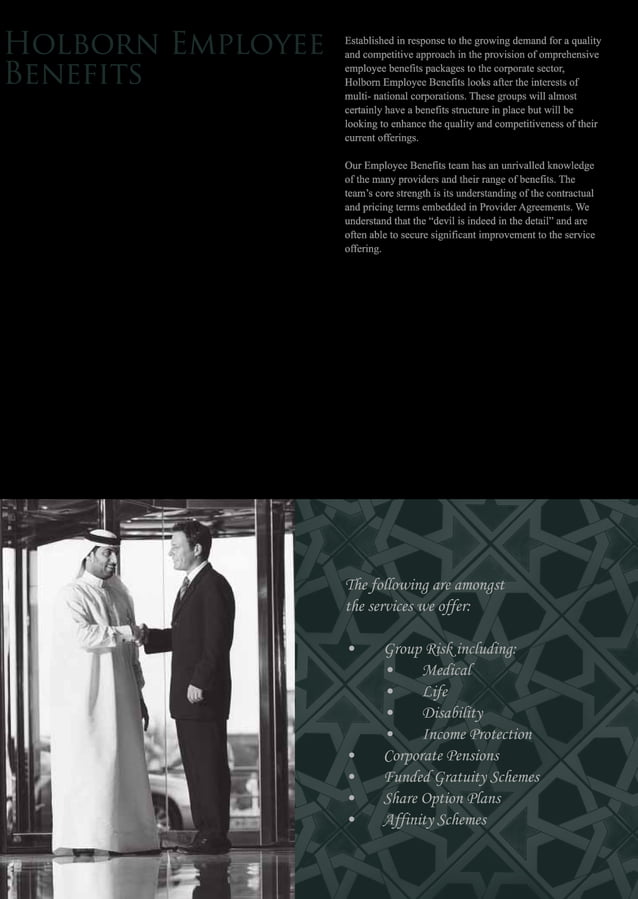 Holborn Brochure | PDF