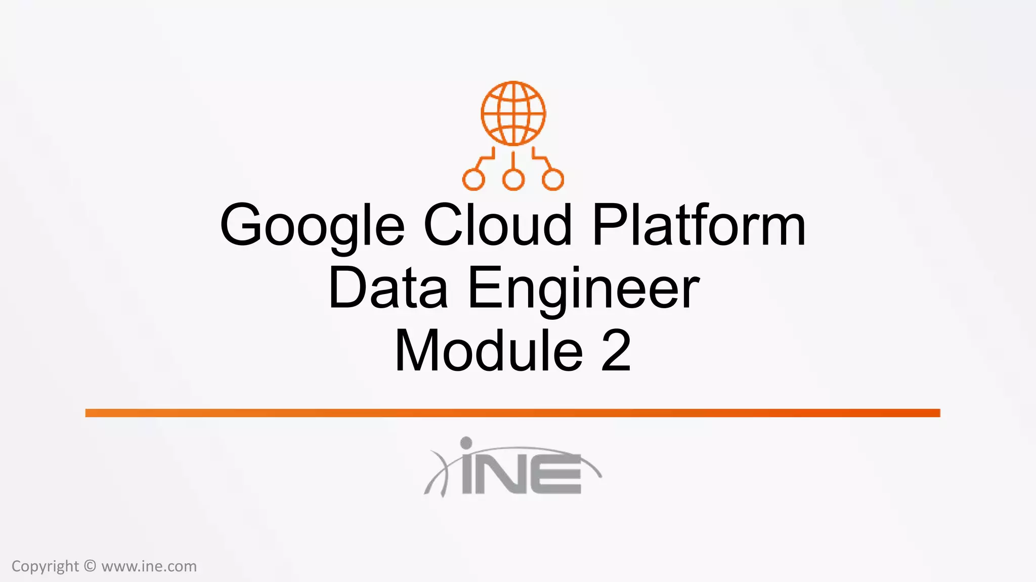 Intro to Google Cloud Platform Data Engineering. | PPT